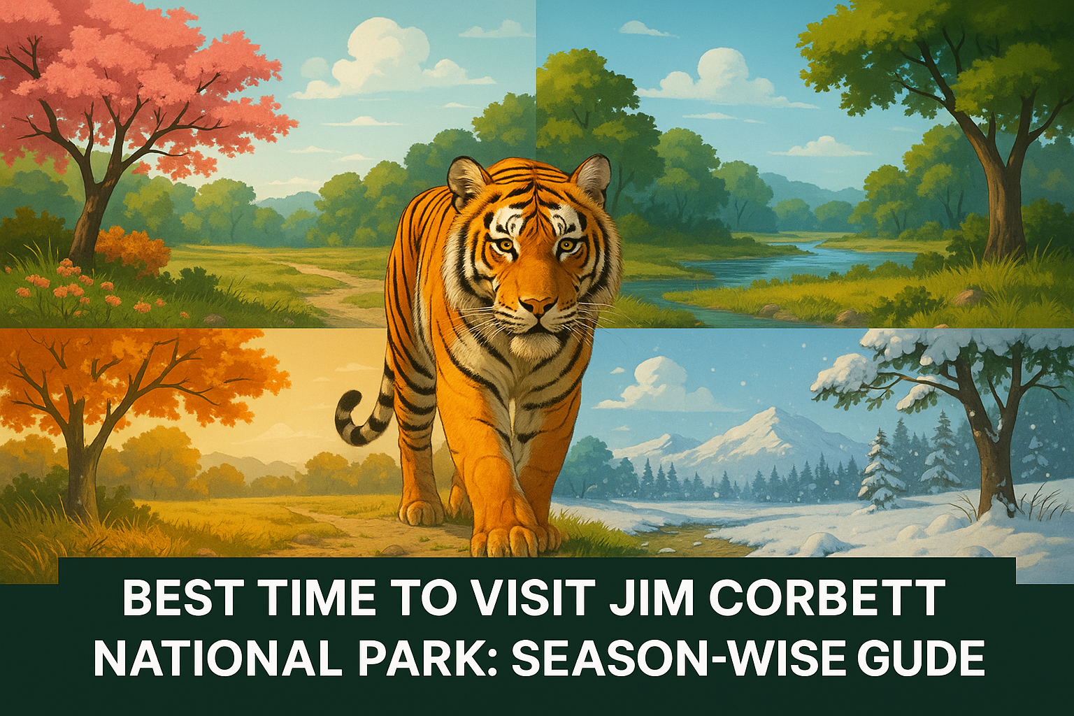 Best Time to Visit Jim Corbett National Park: Season Wise Guide ...