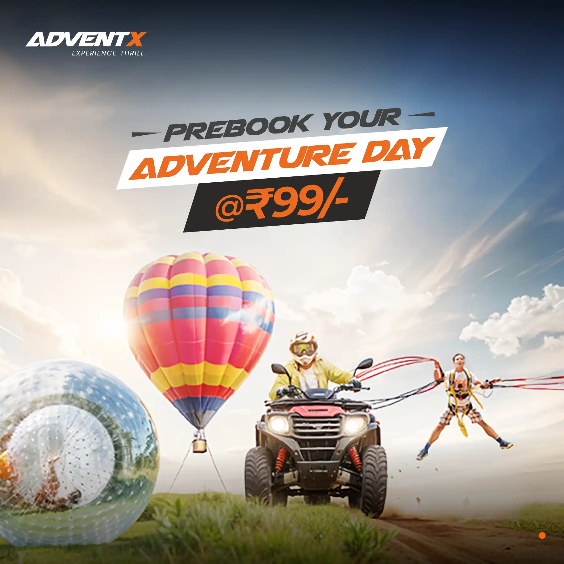 Book Your Visit @99 Pre-booking – Adventx.life